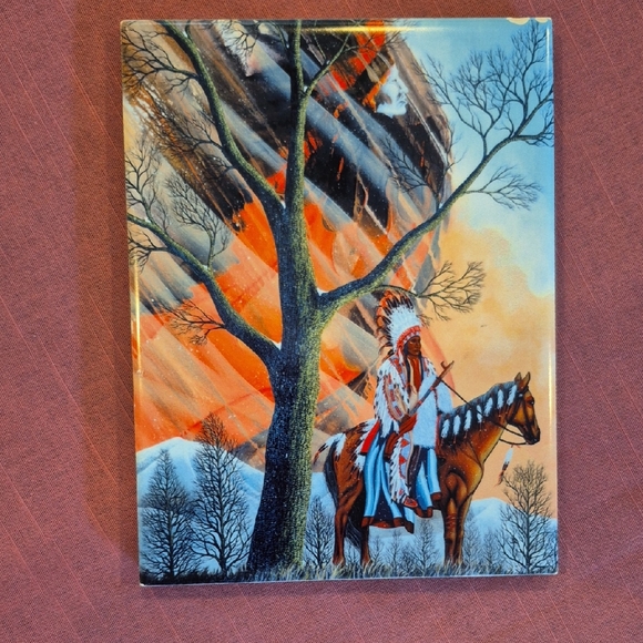 Bill Rabbit | Art | Native American Warrior Art Painting | Poshmark